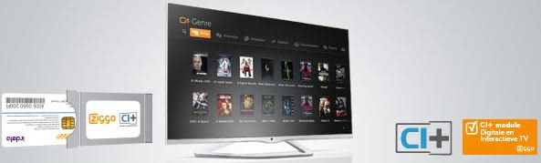 Ziggo Interactieve CI+ Module: geen aparte ontvanger meer nodig
